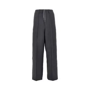Emporio Armani French Terry Straight Leg Pants