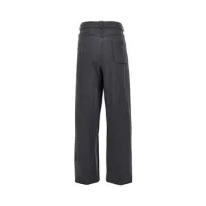 Emporio Armani French Terry Straight Leg Pants