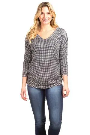 DUFFIELD LANE Hampton Sweater - Check