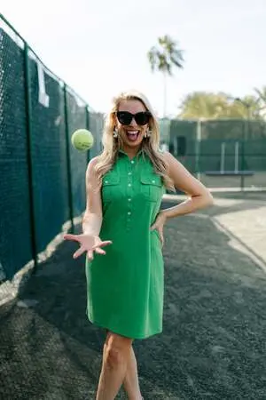 DUFFIELD LANE The Pique Opal Dress