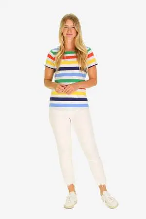 DUFFIELD LANE The Short Sleeve Lake Tee