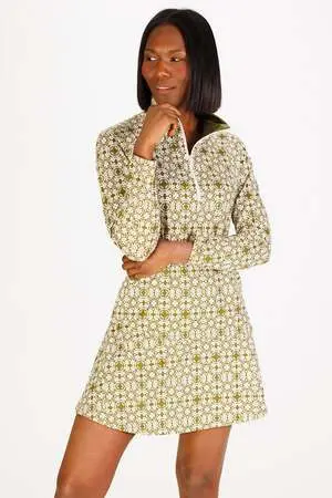 DUFFIELD LANE Active Sherri Skort - Green Tile