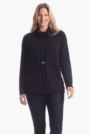 DUFFIELD LANE Carmen Pullover - Black