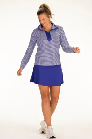 DUFFIELD LANE The Sherri Skort - Bright Blue