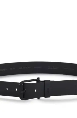 Hugo Boss Logo-embossed Leather Belt