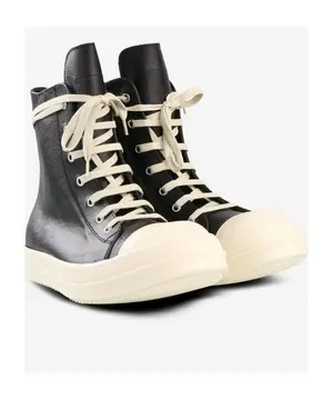 Rick Owens Leather Sneakers