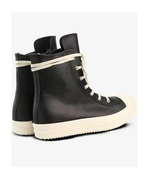 Rick Owens Leather Sneakers