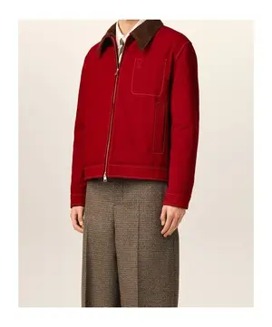 AMI Paris Zip-up Padded Jacket