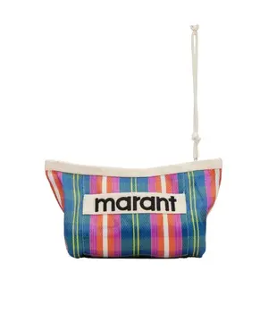 Isabel Marant Étoile Powden Check Clutch