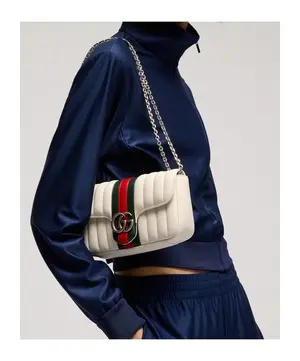 Gucci Jetset Gg Marmont Small Shoulder Bag