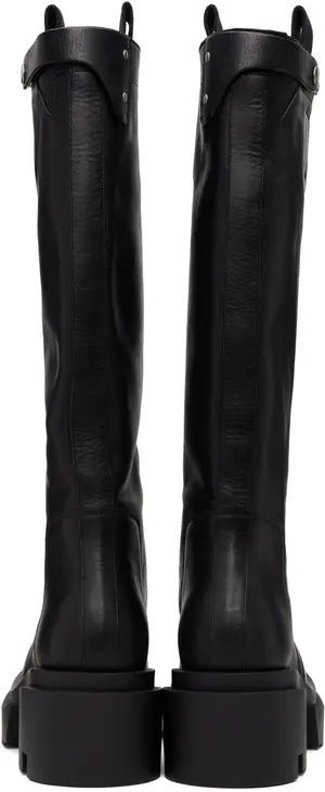 Rick Owens Concordians Pull On Mega Tractor Boots
