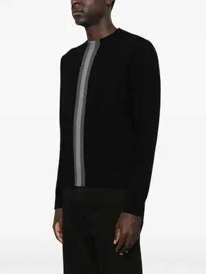 Gucci Stripe-detail Crew-neck Sweater