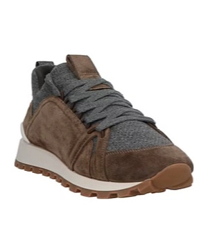 Brunello Cucinelli Colorblocked Lowtop Casual Shoes