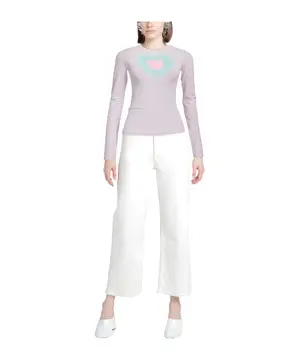 Sportmax Colorful Stretch Long-sleeve T-shirt