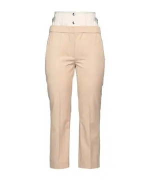 Sportmax Solid-color Casual Trousers - Beige