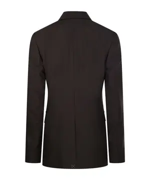 LEMAIRE Double-breasted Tailored Jacket In Tropical Wool Blend