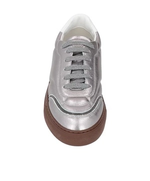 Brunello Cucinelli Minimalist Lowtop Leather Shoes