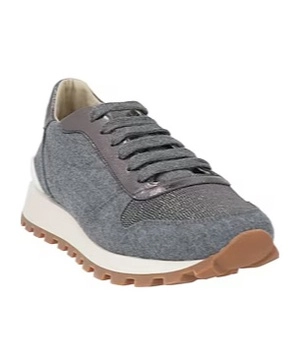Brunello Cucinelli Solidcolor Lowtop Casual Shoes