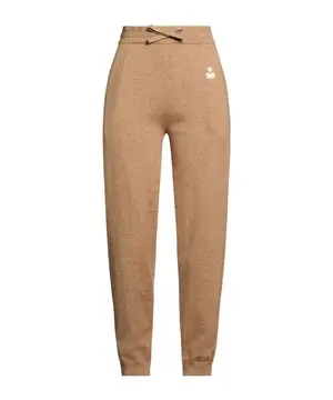 Isabel Marant Étoile Solid Color Casual Trousers - Camel