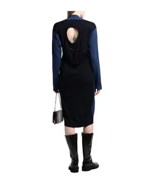 MAISON MARGIELA Two-color Slim-fit Dress