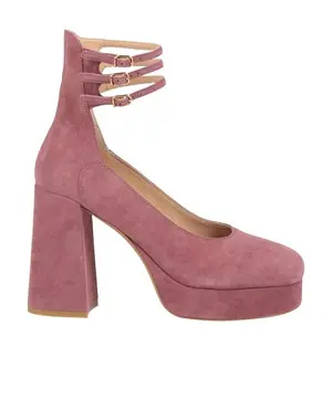 Chloé Suede Platform Pumps - No