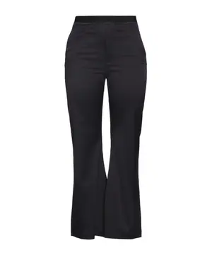 MAISON MARGIELA Solid-colored Stretch Fabric Trousers - Blue