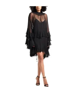 Chloé Solid-colored Chiffon Dress