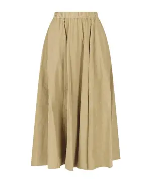 Aspesi Gathered Cotton Skirt - No