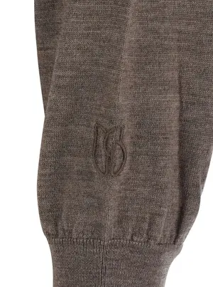 Ba&sh Boston Collared Cardigan - Gray