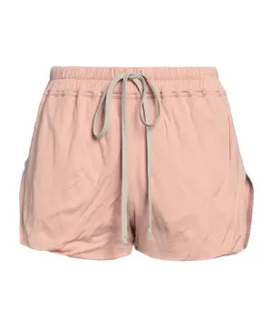 Rick Owens Plain Colour Shorts - Nude
