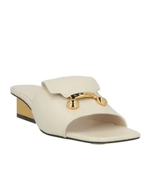 Marni Simple Leather Slippers