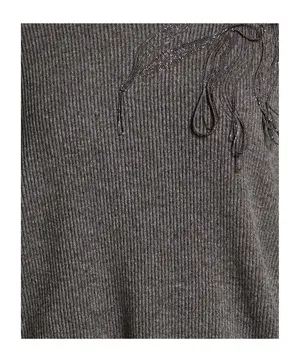 Brunello Cucinelli Midweight Cashmere Knit Hooded Longsleeve Top