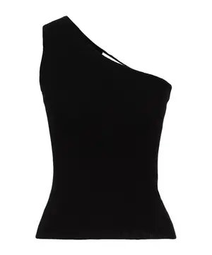 MAX MARA Solid Color One-shoulder Tops 