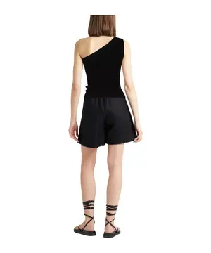 Max Mara Solid Color One-shoulder Tops
