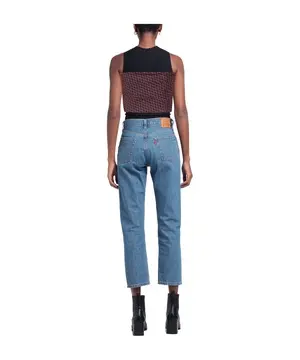 Tory Burch Two-tone Strapless Top
