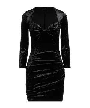 Isabel Marant Étoile Velvet Bodycon Dress - Black