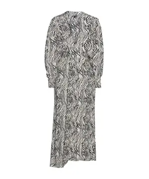 Isabel Marant Étoile Zebra-print Chiffon Flare Skirt