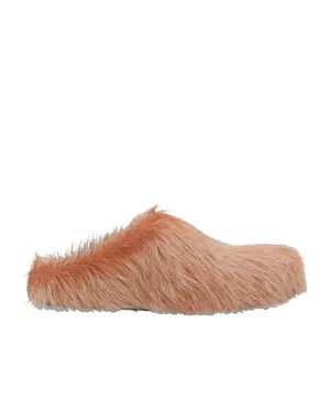 Marni Calfskin Loafers - Nude