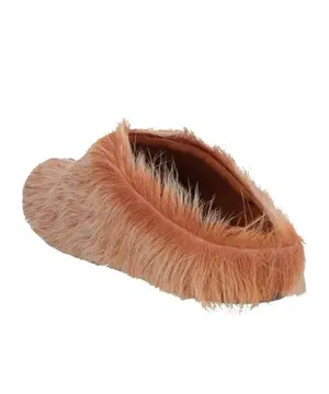 Marni Calfskin Loafers - Nude
