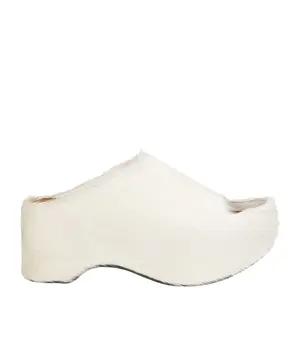 Marni Simple And Comfortable Wooden Clogs
