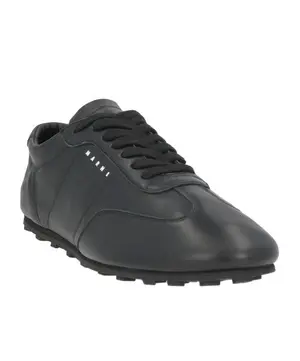 Marni Simple Leather Sports Shoes
