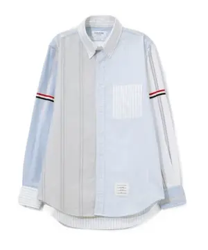 Thom Browne Funmix Cotton Oxford Shirt