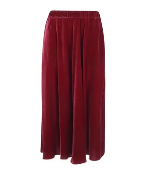 Aspesi Long Velvet Skirt