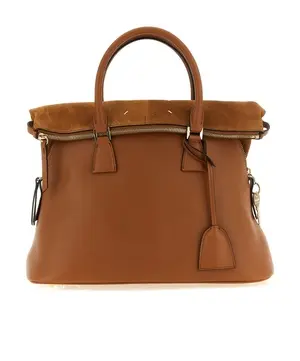 MAISON MARGIELA 5ac Soft' Medium Shoulder Bag - Brown