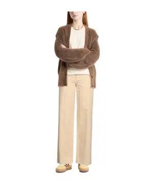 Isabel Marant Étoile High-waisted Striped Wide-leg Pants