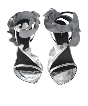 Isabel Marant Étoile Metallic Leather High-heeled Sandals