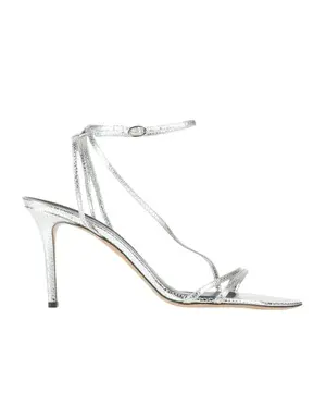 Isabel Marant Étoile Metallic Snakeprint Pointed-toe High-heel Sandals - No