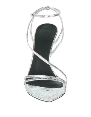 Isabel Marant Étoile Metallic Snakeprint Pointedtoe Highheel Sandals