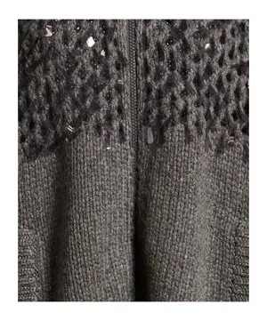 Brunello Cucinelli Cashmere Turtleneck Knit Sweater