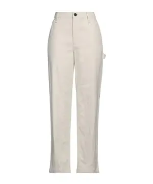Rag & Bone Solid Color Casual Trousers - White